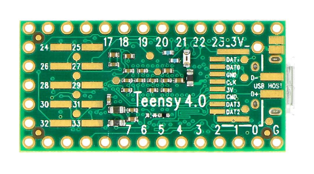 Teensy 40 Arm Cortex M7 Zgodny Z Arduino Sprakfun Dev 15583 Sklep Botland 2823
