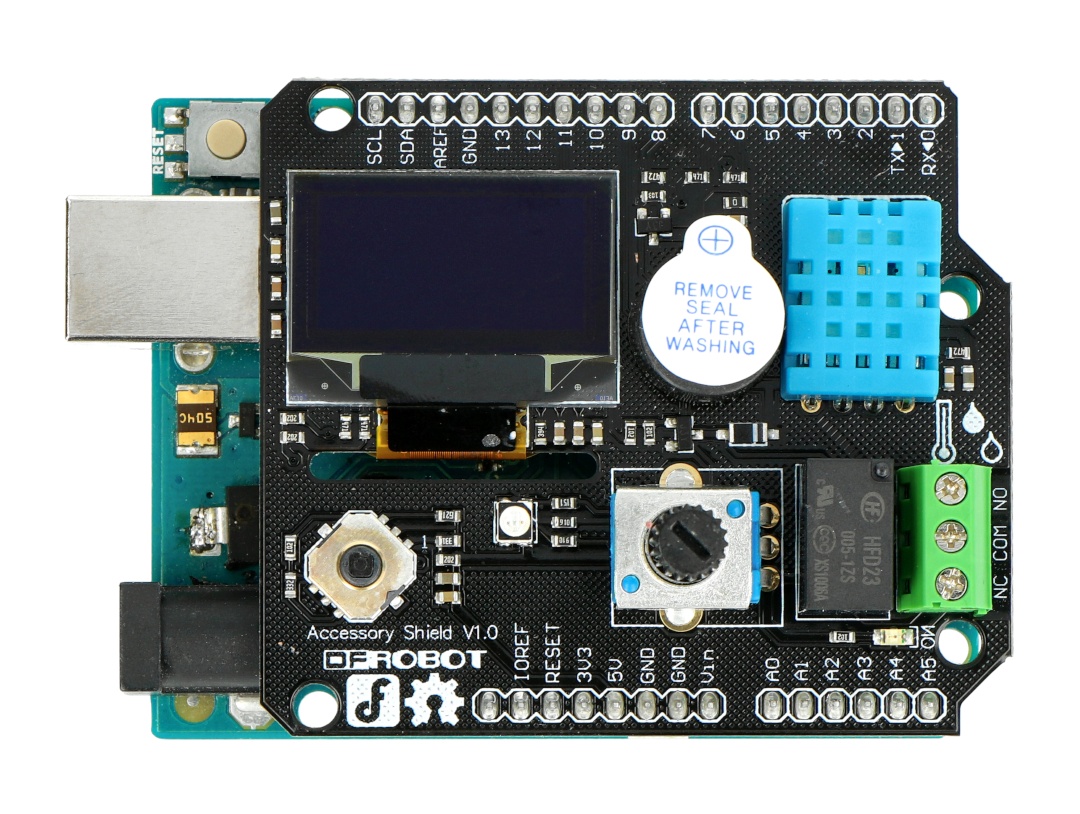 DFRobot Accessory Shield dla Arduino i Bluno Sklep Botland
