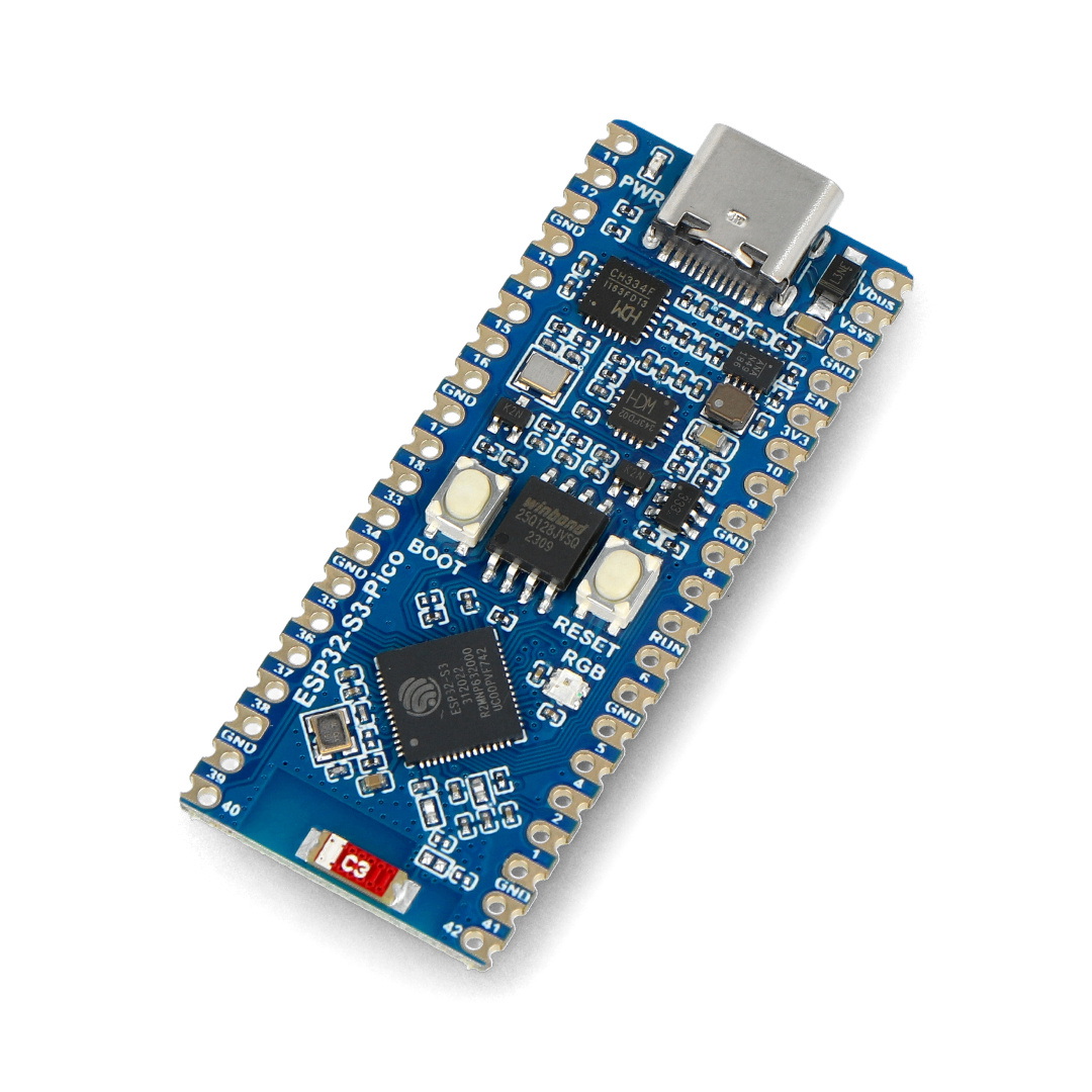 ESP32-S3-Pico - płytka rozwojowa zgodna z Raspberry Pi Pico - Waveshare ...