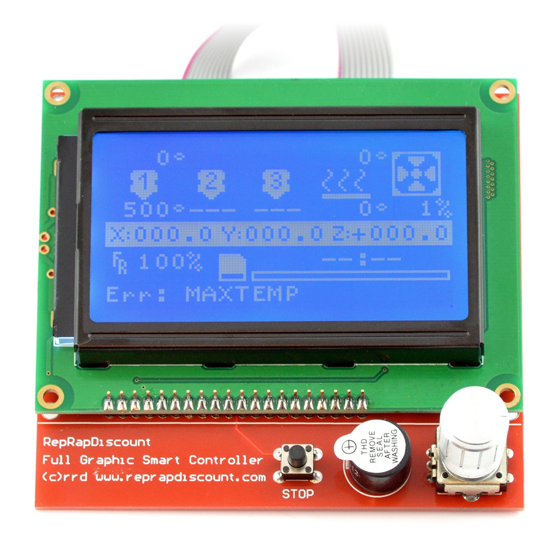 Smart controller Reprap 3D Ramps 1.4 LCD 12864 Sklep Botland