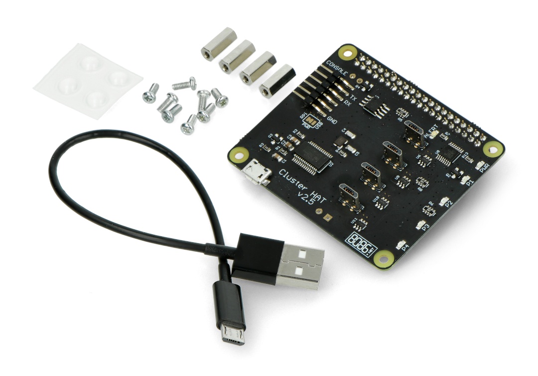 Pimoroni Cluster HAT v2.3 dla Raspberry Pi Zero Sklep Botland