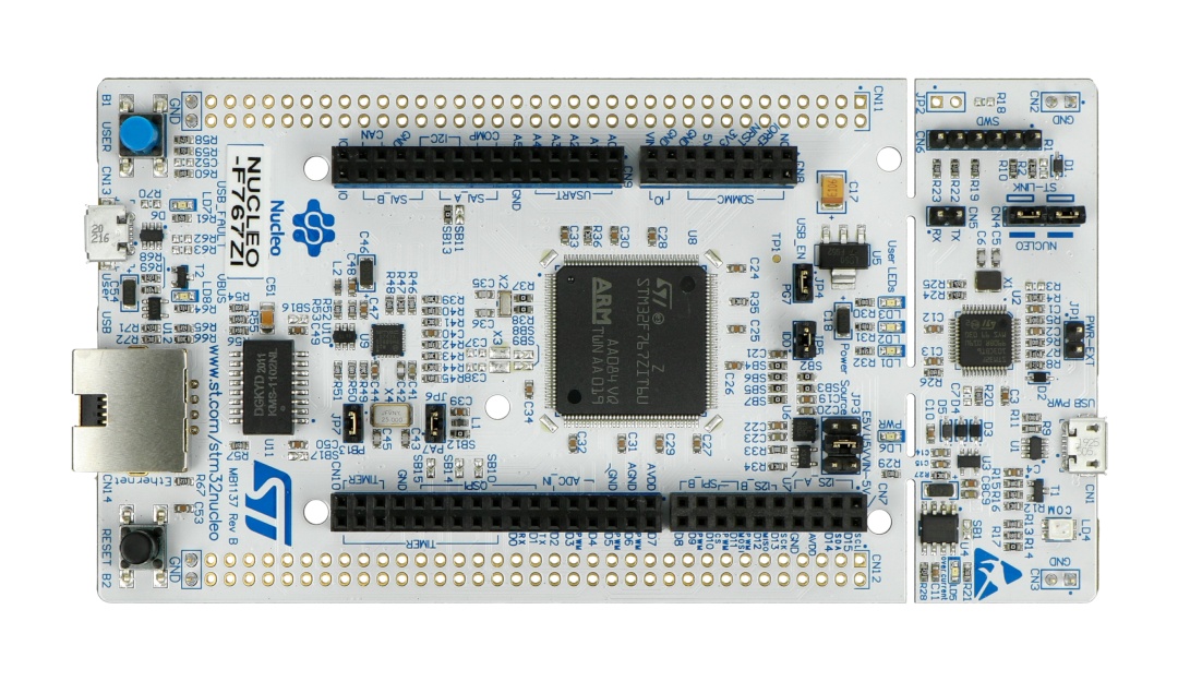 STM32 NUCLEO-F767ZI - STM32F767ZIT6 ARM Cortex M7 Sklep Botland STM32 NUCLEO-F767ZI - STM32F767ZIT6 ARM Cortex M7 Sklep Botland