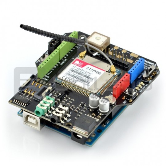 DFRobot GPS/GPRS/GSM SIM908 Shield dla Arduino v3 Botland - Sklep dla ...